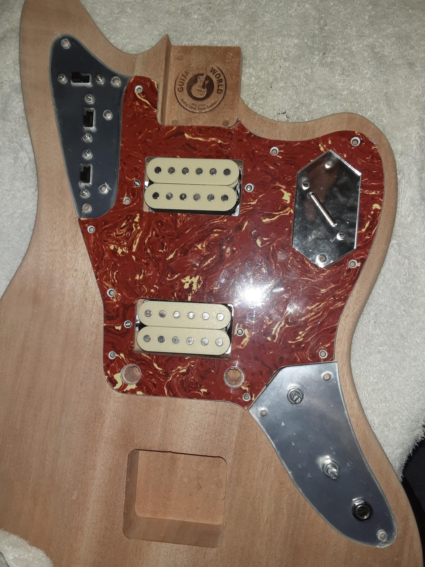 JG style Guitar Kit with Mahogany Body, Rosewood Fretboard | Guitar Kit ...