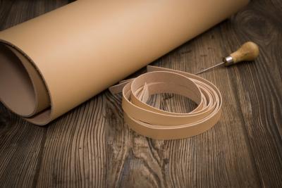 Vachetta Luxe 🇫🇷- Natural Veg Tan Leather - 5oz (2.0mm) - Made in Fran ...