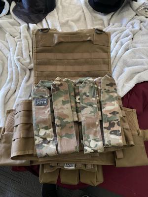Front Line Operator Plate Carrier (Black) – MCS