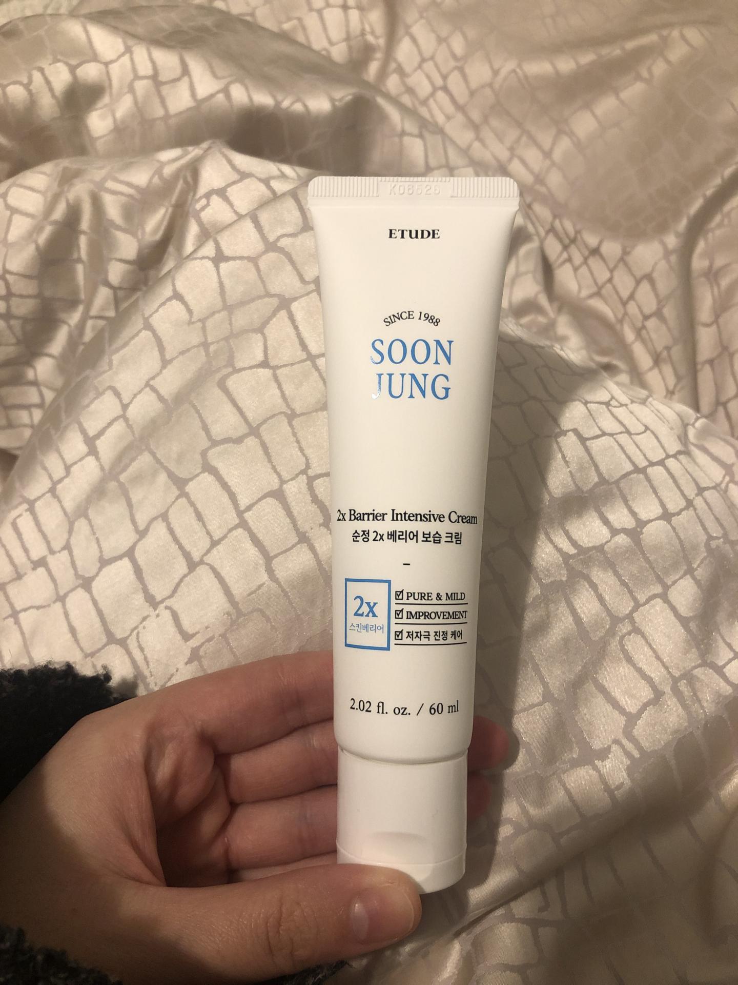 Etude House Soon Jung 2x Barrier Intensive Cream 60ml - Korean Beauty