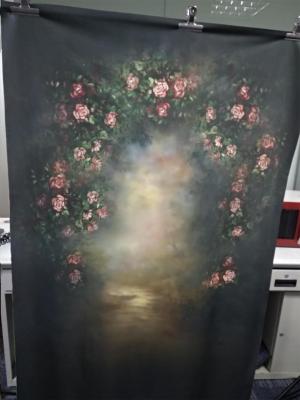 Flower Abstract Portrait Photography backdrop UK G-436 – Dbackdropcouk